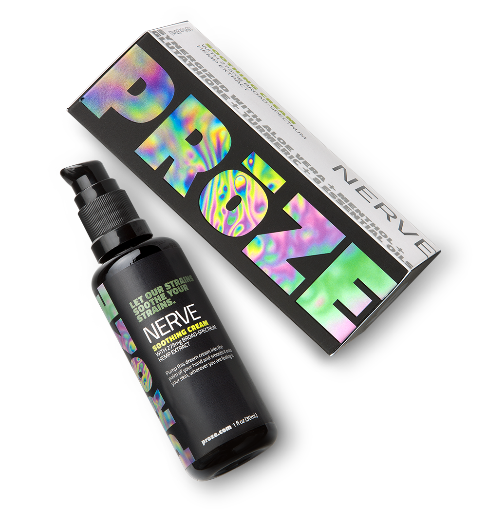 NERVE - Synergistic CBD Oil Formulations for Optimal Performance | PRōZE